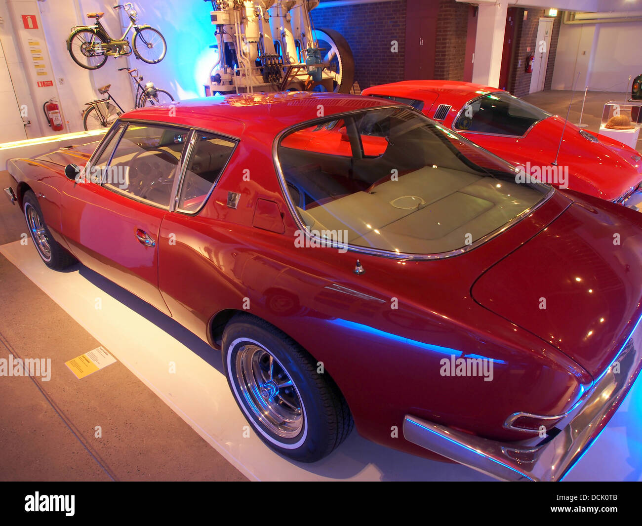 The Studebaker Avanti, a 1960s luxury sports car, is displayed at the ...