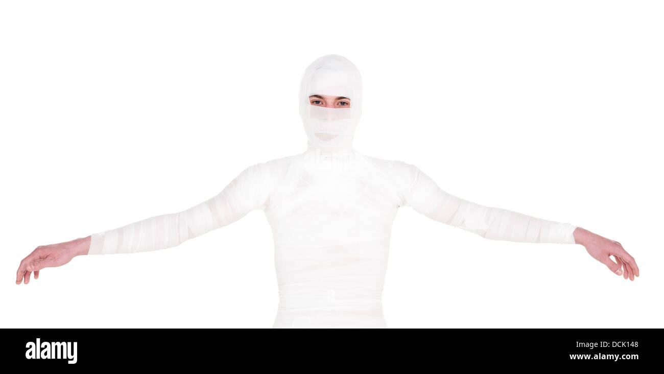 Mummified young Man Stock Photo - Alamy