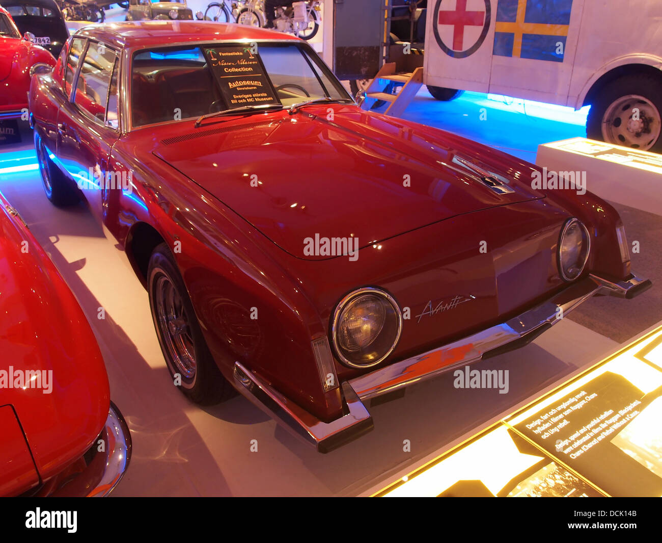 The Studebaker Avanti, a classic American automobile, is displayed at ...