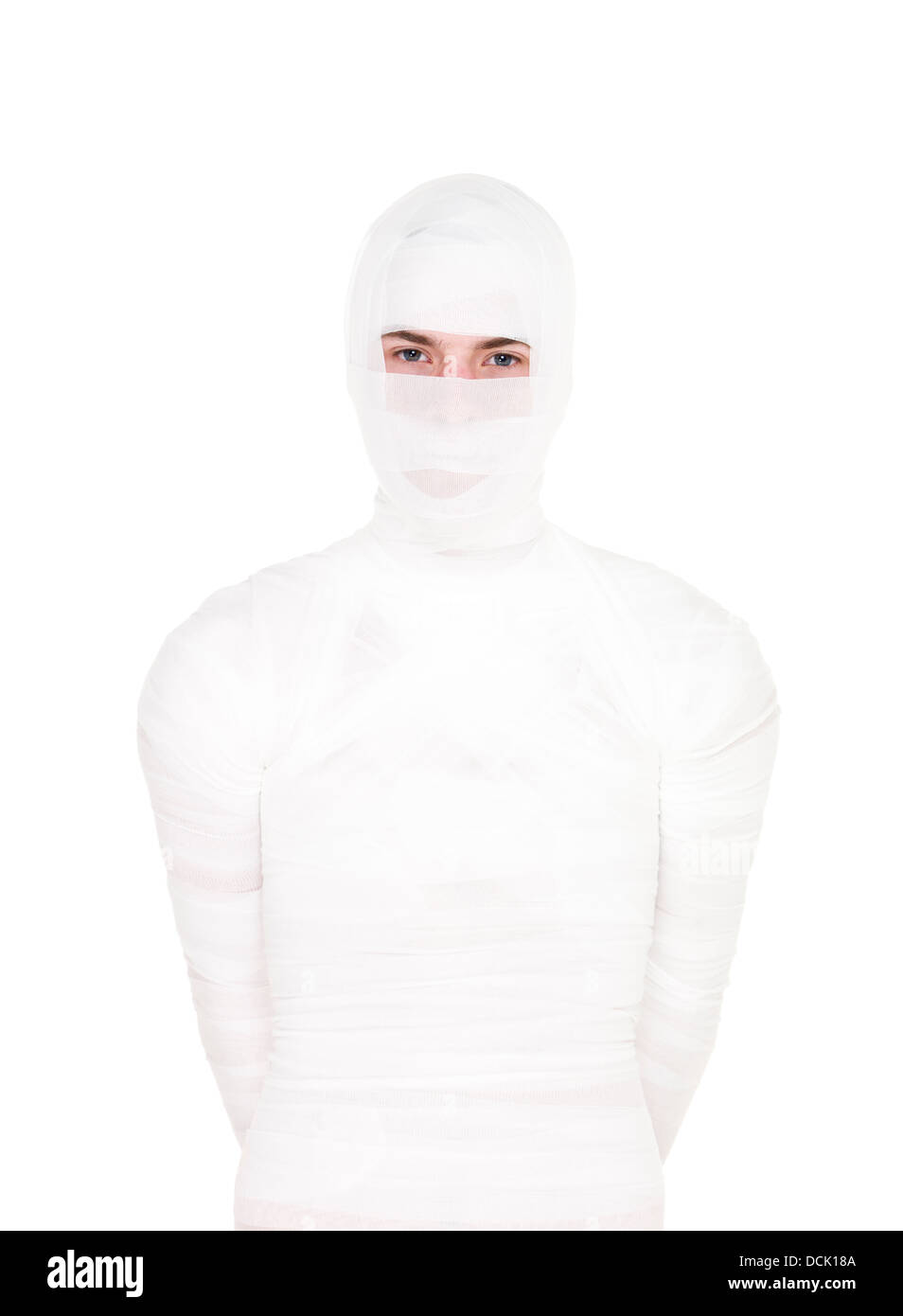 Mummified young Man Stock Photo - Alamy