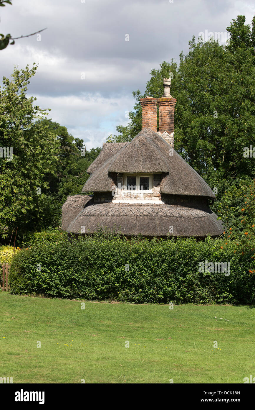 Circular Cottage, Blaise Hamlet, Henbury, Bristol, England, UK Stock ...