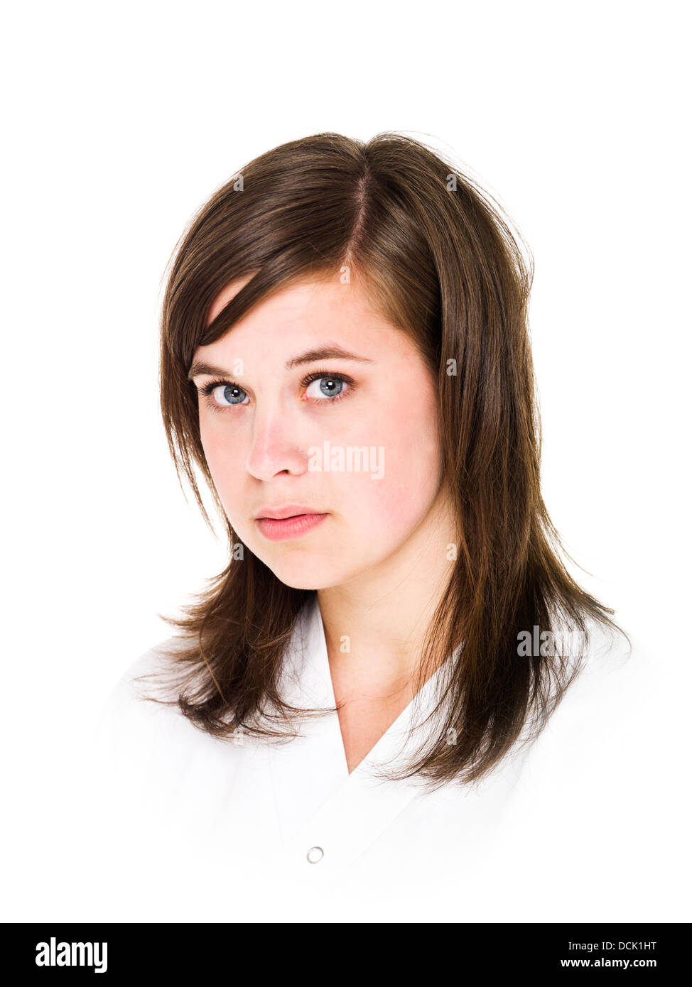 Portrait of a young woman Stock Photo - Alamy