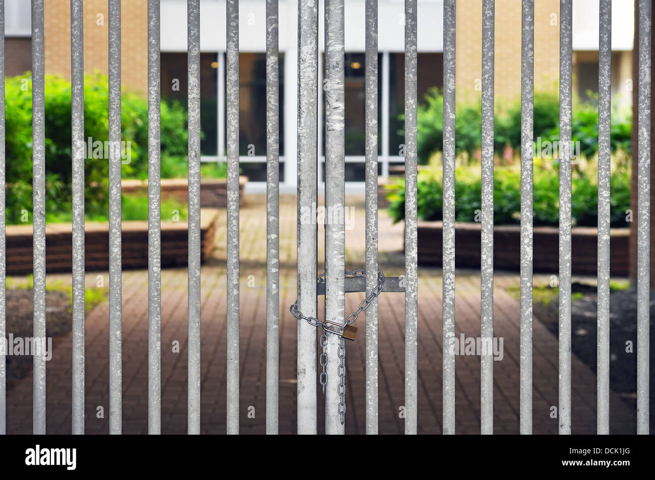 Gated residential community Stock Photo - Alamy