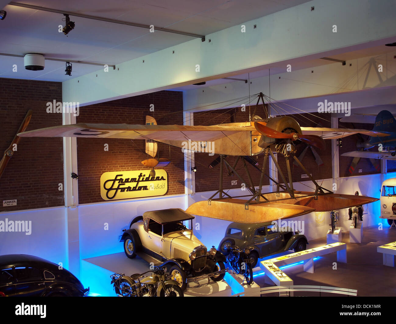 The Water plane S is a historical seaplane displayed at the Teknikens ...