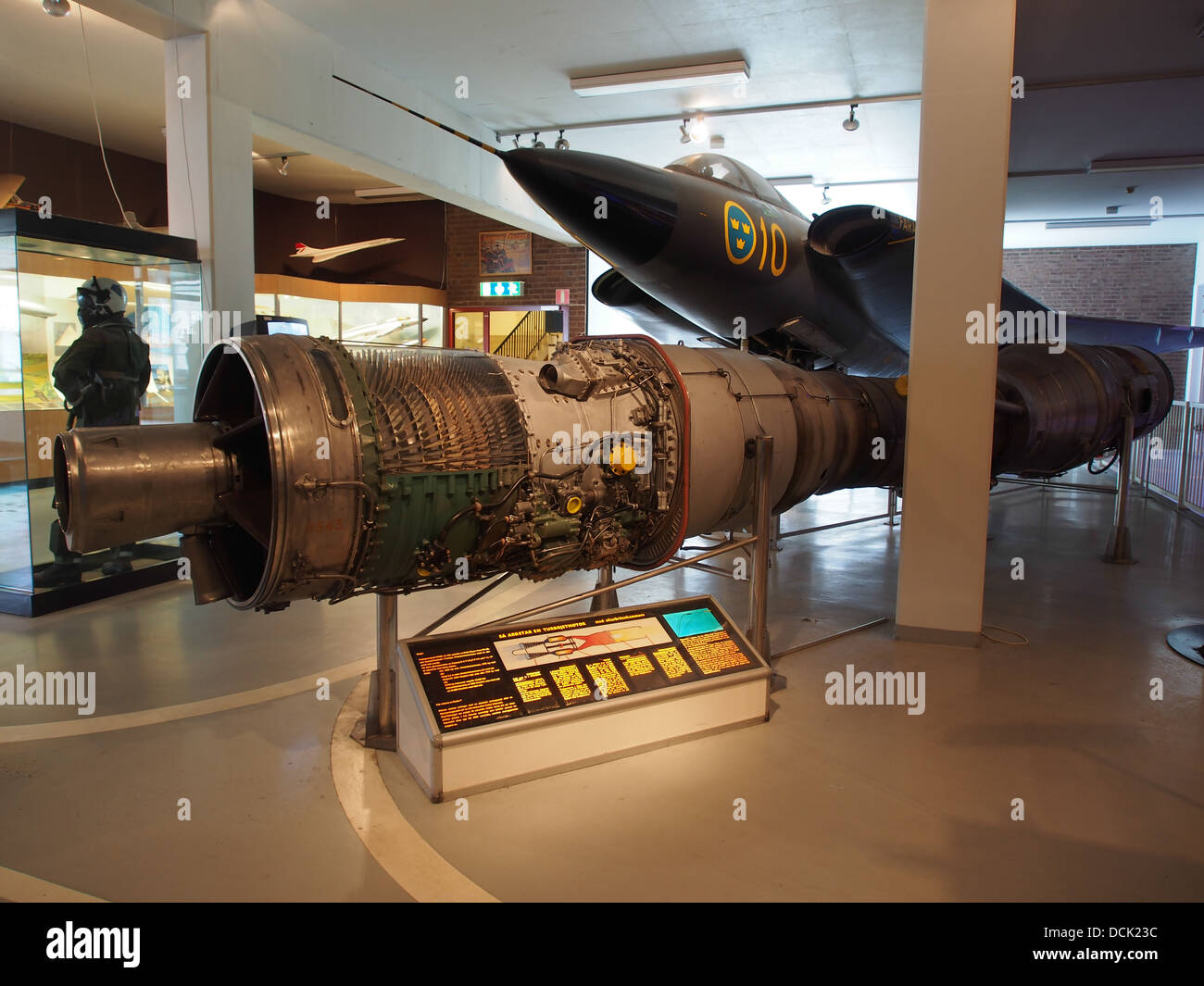 The Volvo RM 6B or C, displayed at the Teknikens och Sjöfartens hus ...