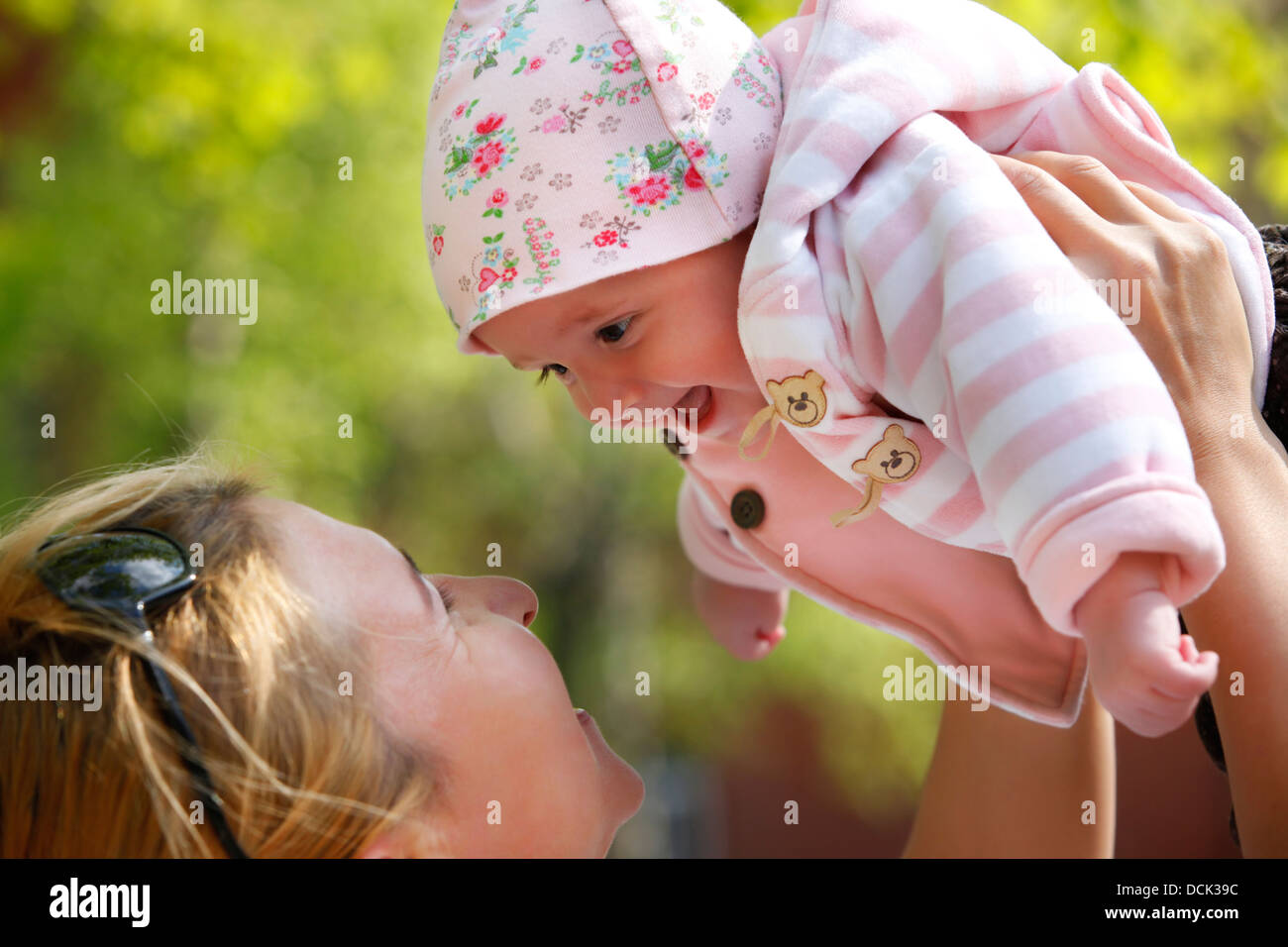 Happy mum and her child Stock Photo - Alamy