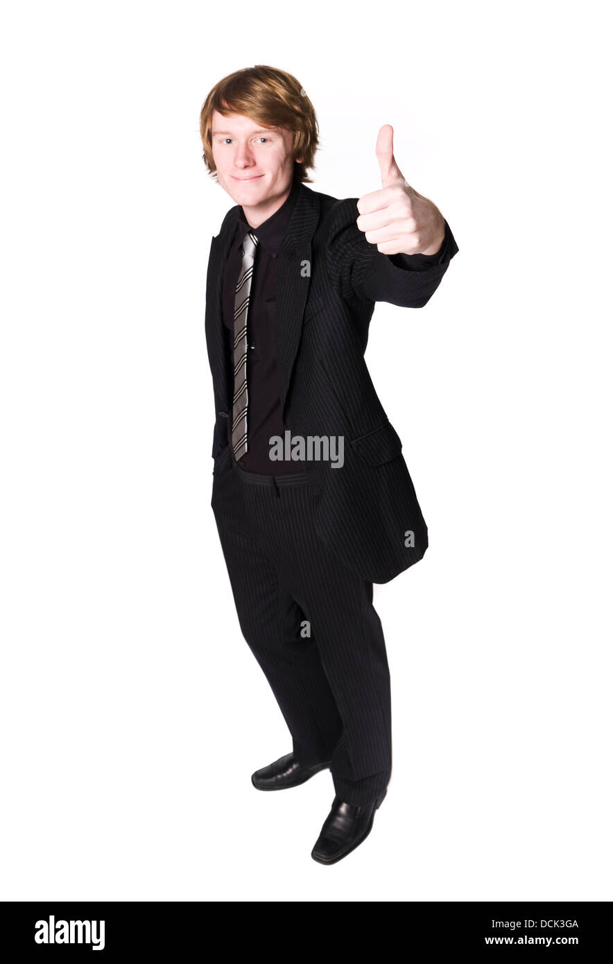 Man giving thumbs up Stock Photo - Alamy