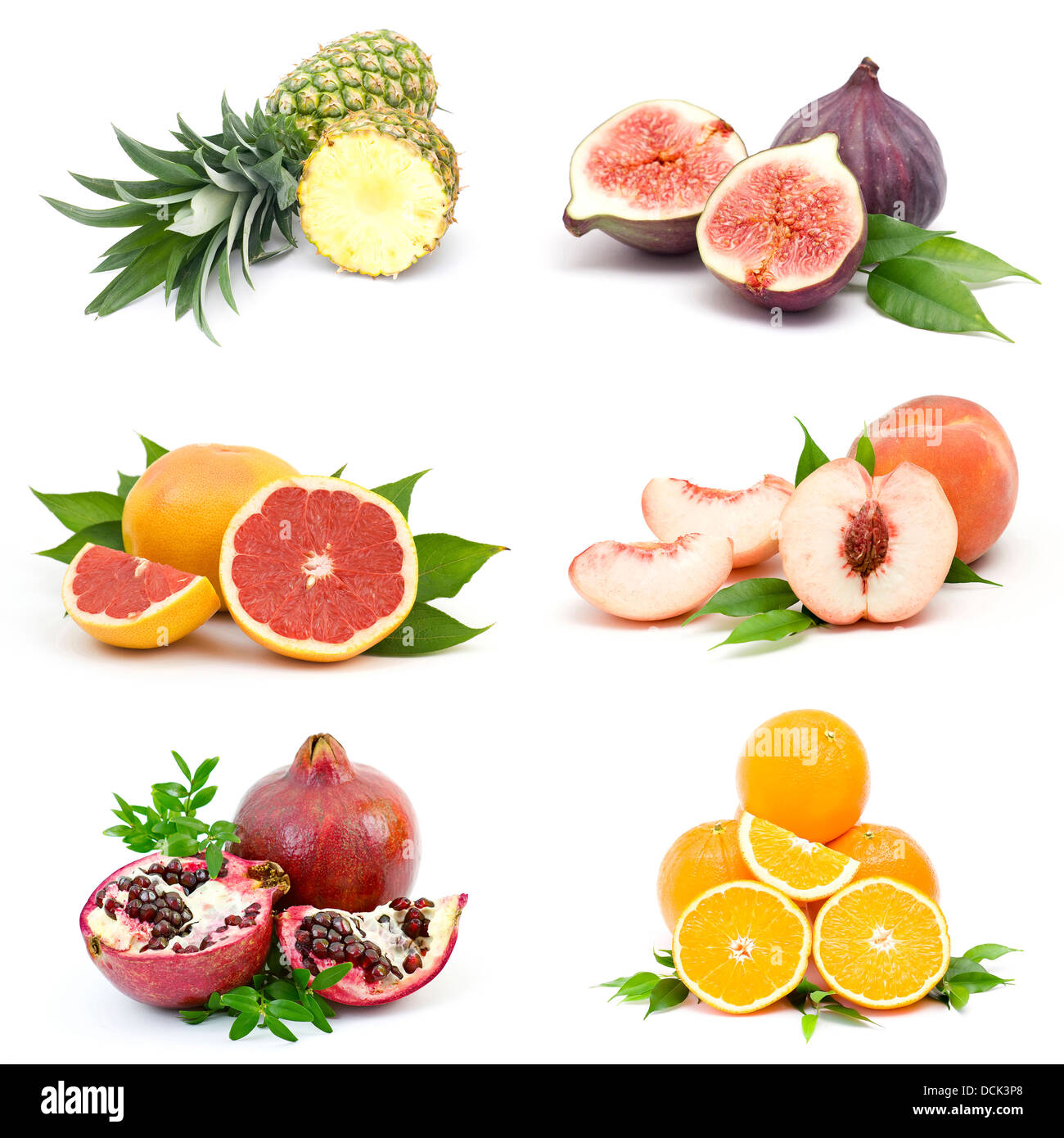 collection of fresh fruits Stock Photo - Alamy