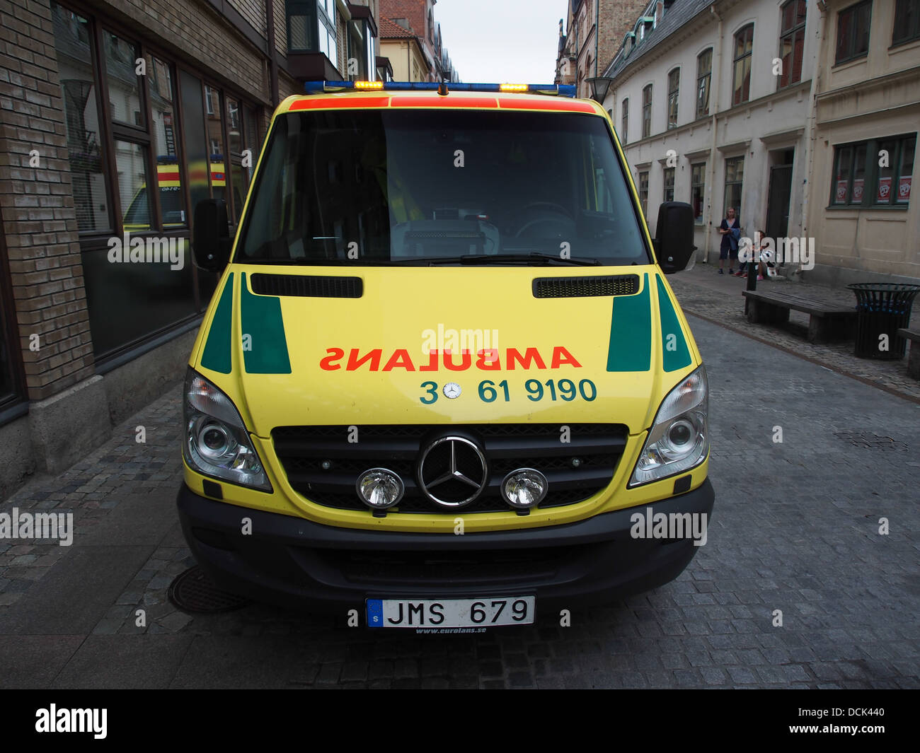 A Mercedes Sprinter ambulance is seen in Malmo, Sweden. The Sprinter ...
