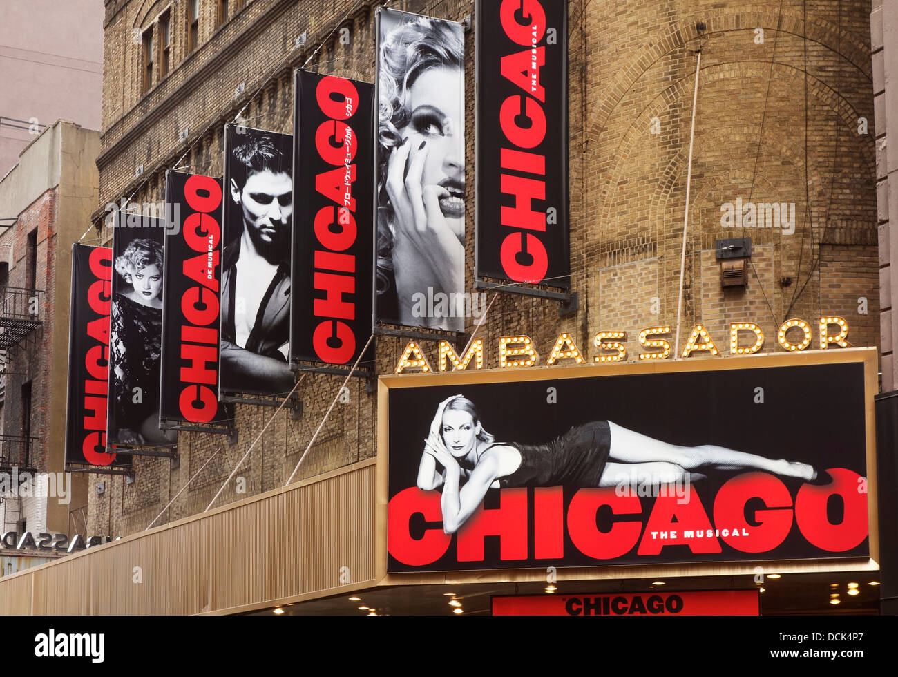 Chicago at the Ambassador theater Stock Photo - Alamy