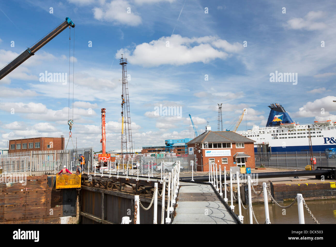 The Ferry Terminal in Hull, Yorkshire, UK Stock Photo - Alamy
