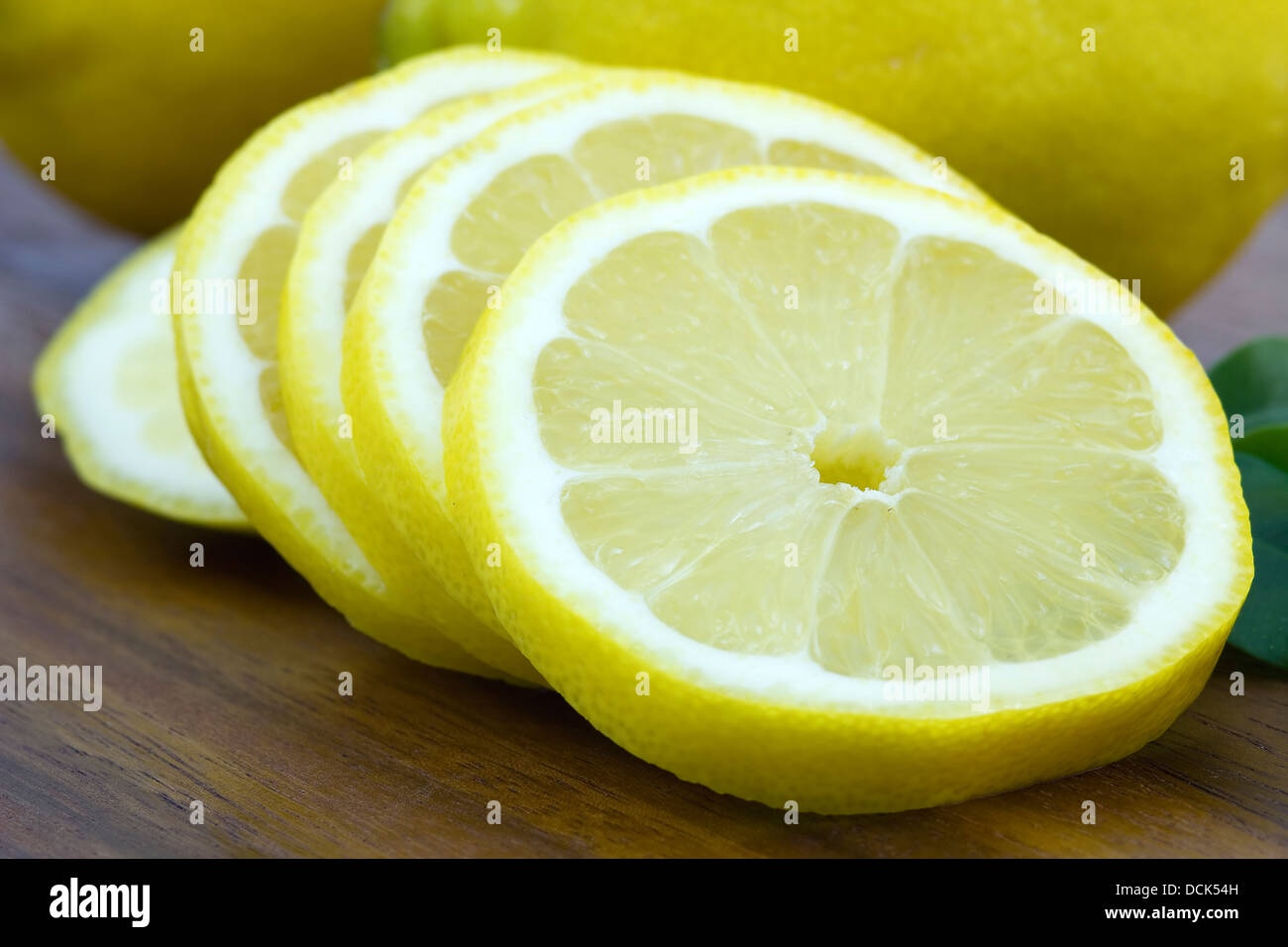 slices of lemon Stock Photo - Alamy