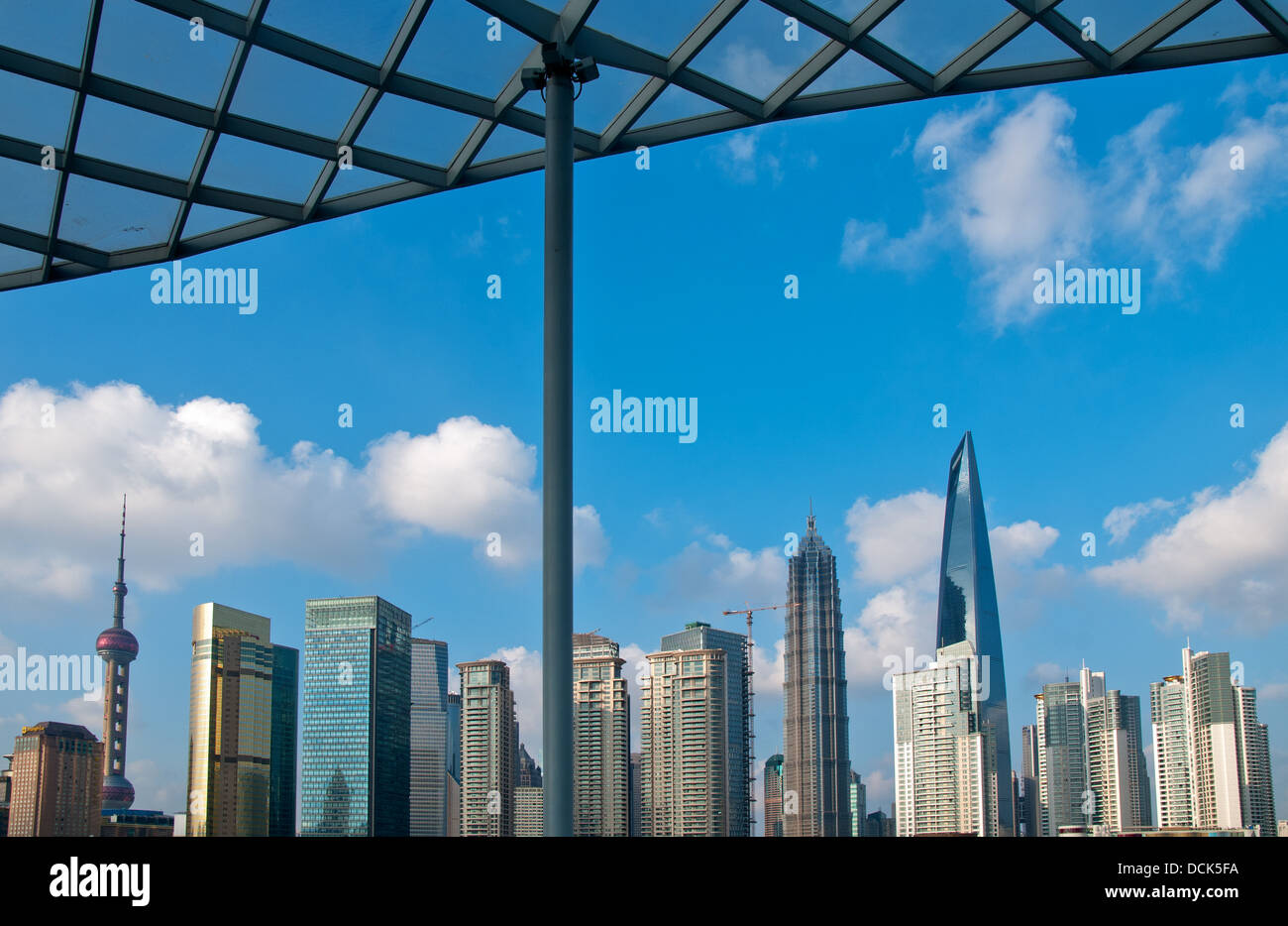 Skyline shanghai from jing hi-res stock photography and images - Alamy