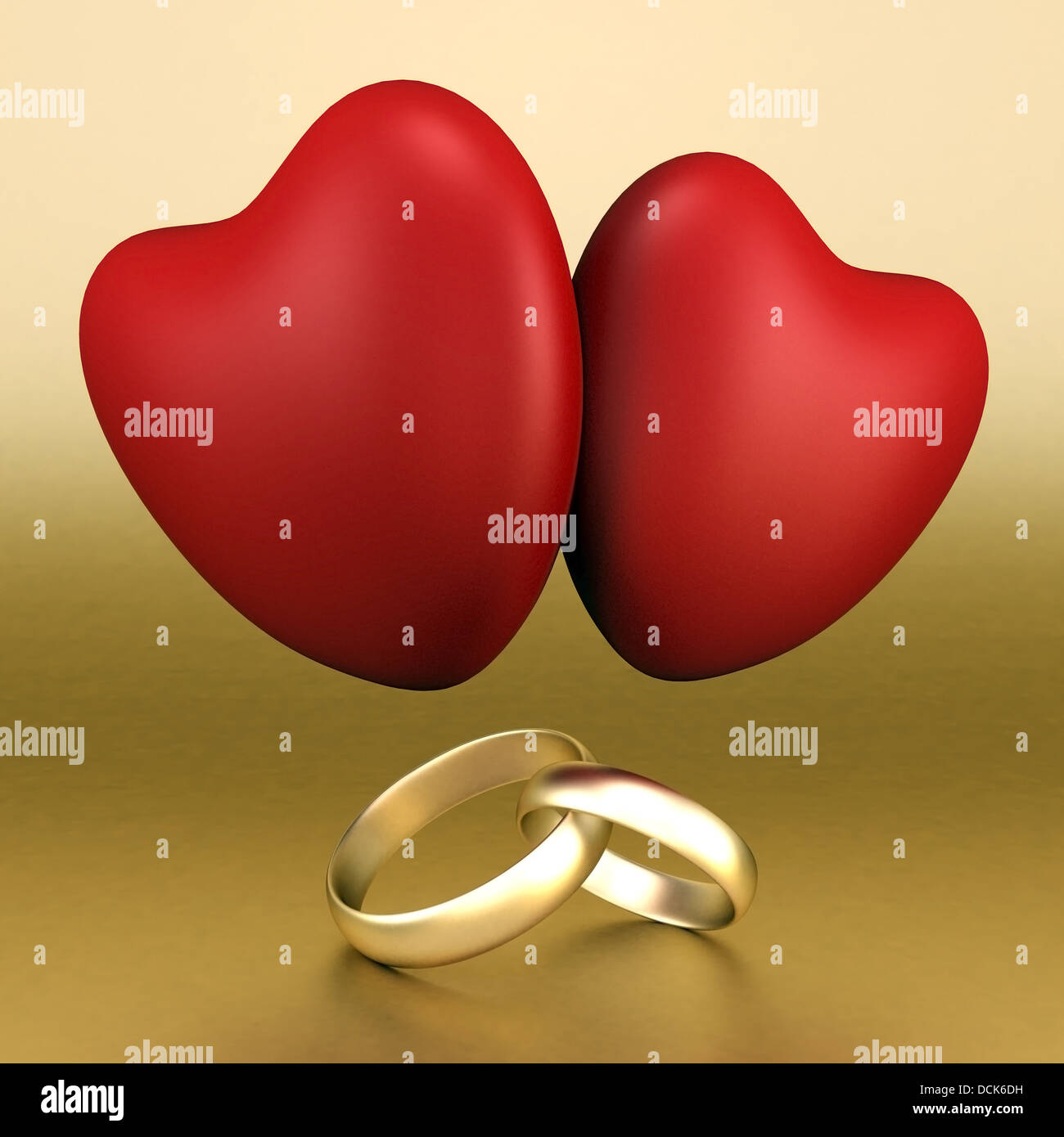 picture of wedding rings Stock Photo - Alamy