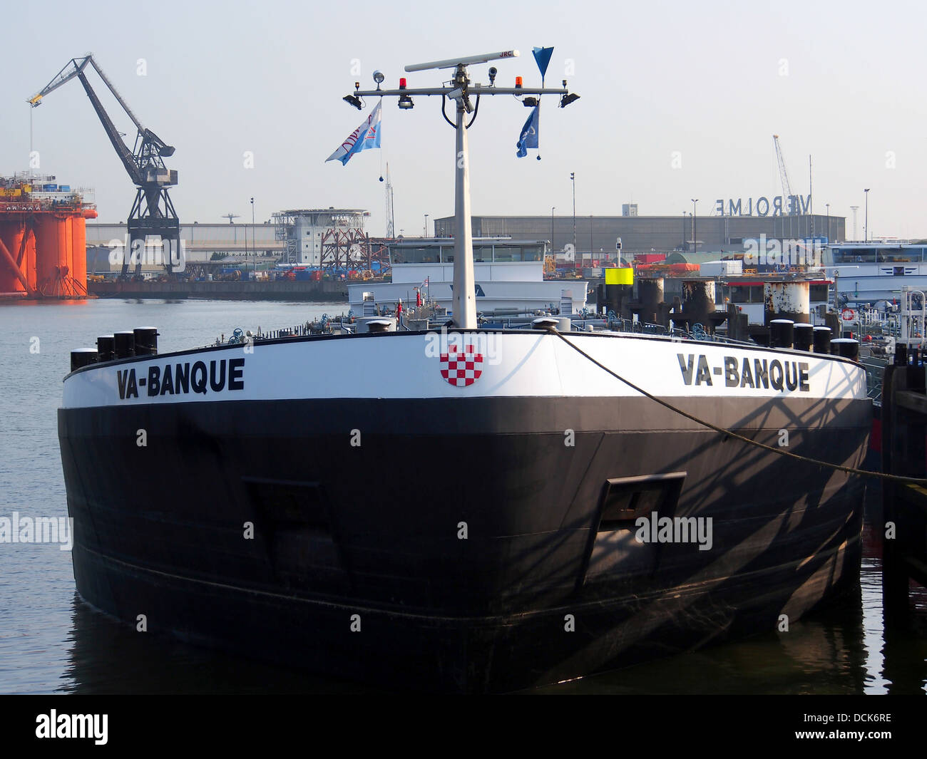 The VA-BANQUE ENI 2320804 is an oil tanker and bulk freight vessel ...