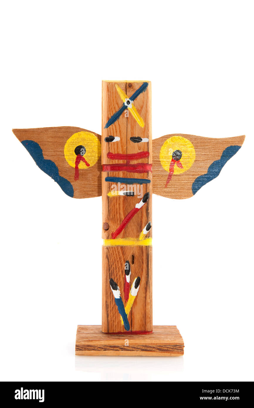 Totem pole Cut Out Stock Images & Pictures - Alamy