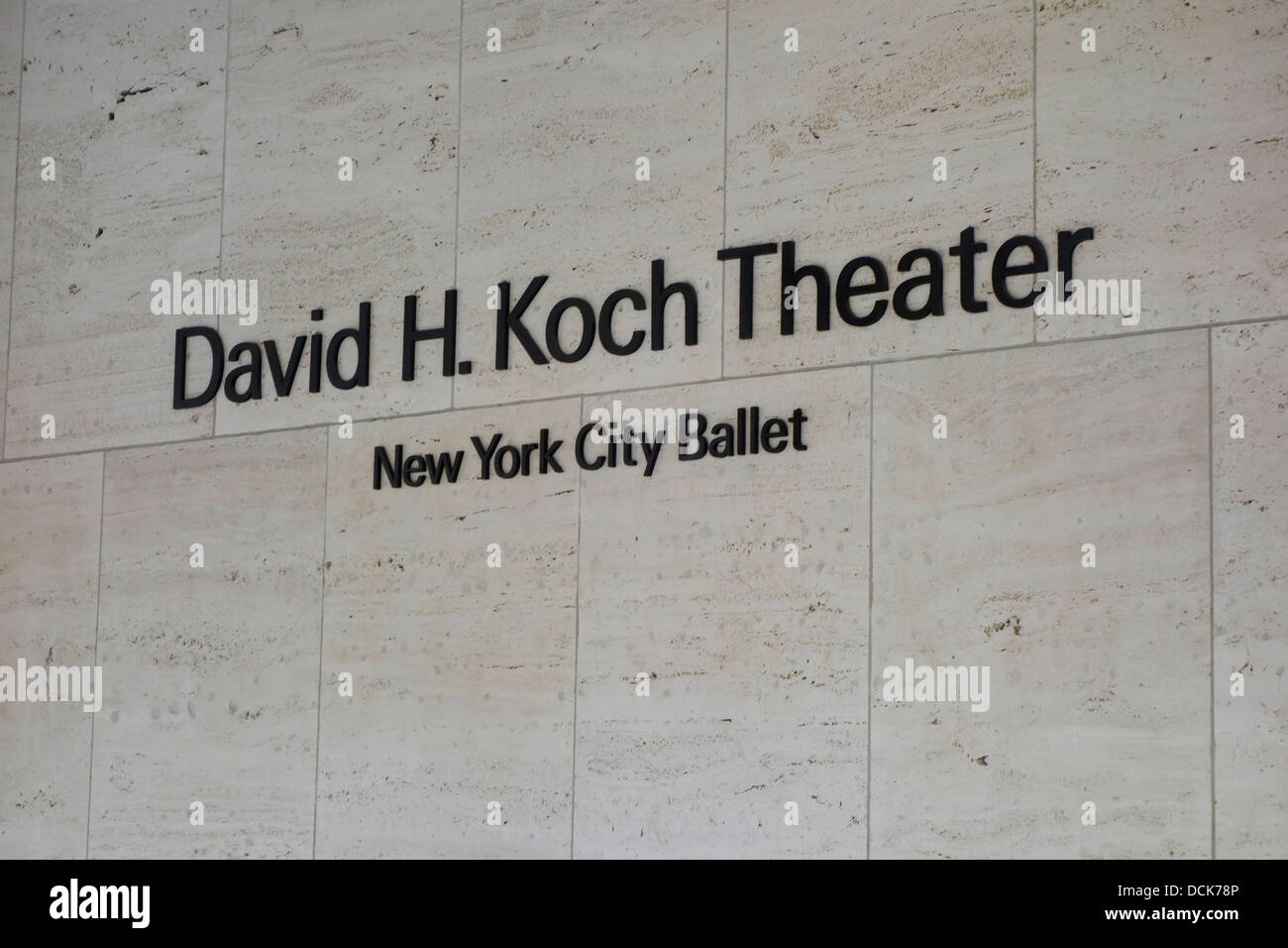 David koch theater new hi-res stock photography and images - Alamy