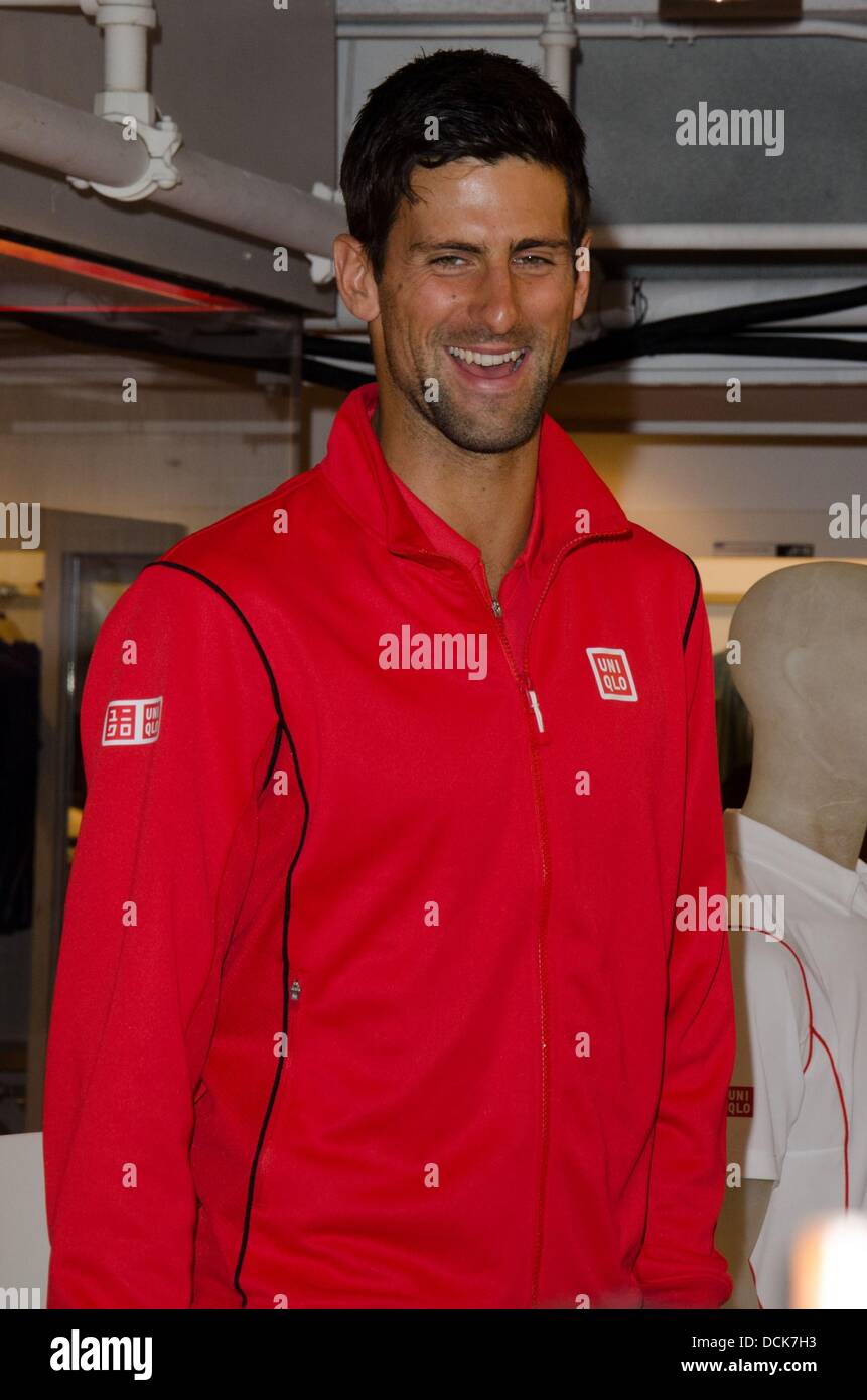 New York, NY. 19th Aug, 2013. Novak Djokovic at arrivals for Novak ...