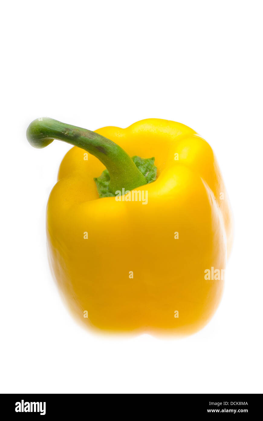 fresh yellow bell pepper Stock Photo - Alamy