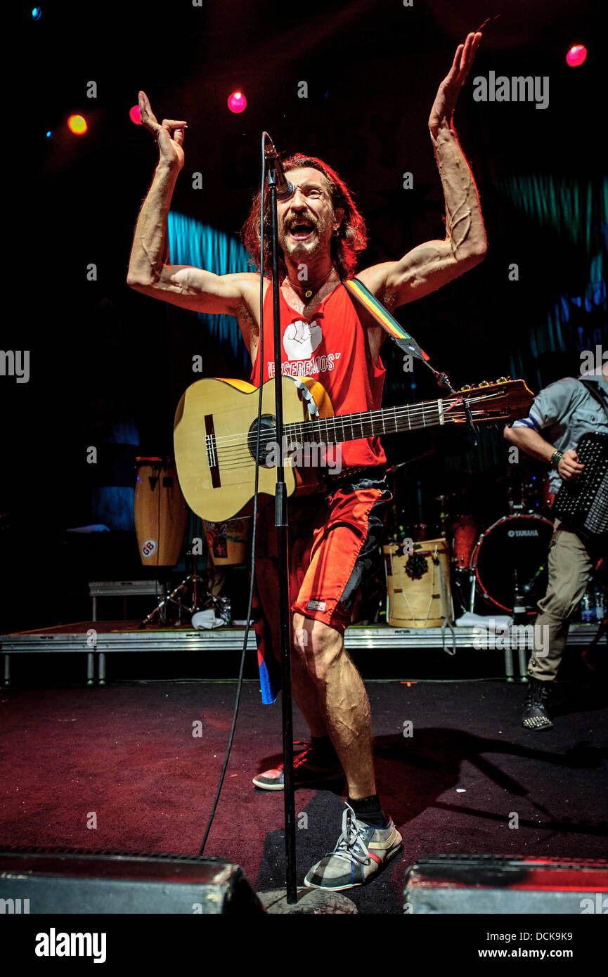 Toronto, Ontario, Canada. 19th Aug, 2013. Leader of American gypsy punk ...