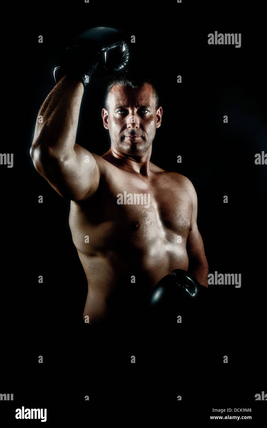 Boxing pose guard hi-res stock photography and images - Alamy