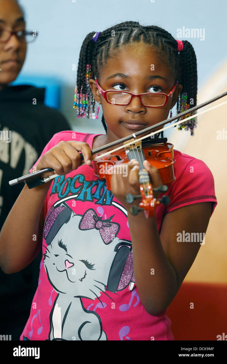 City Children Learn Musical Instruments High Resolution Stock ...