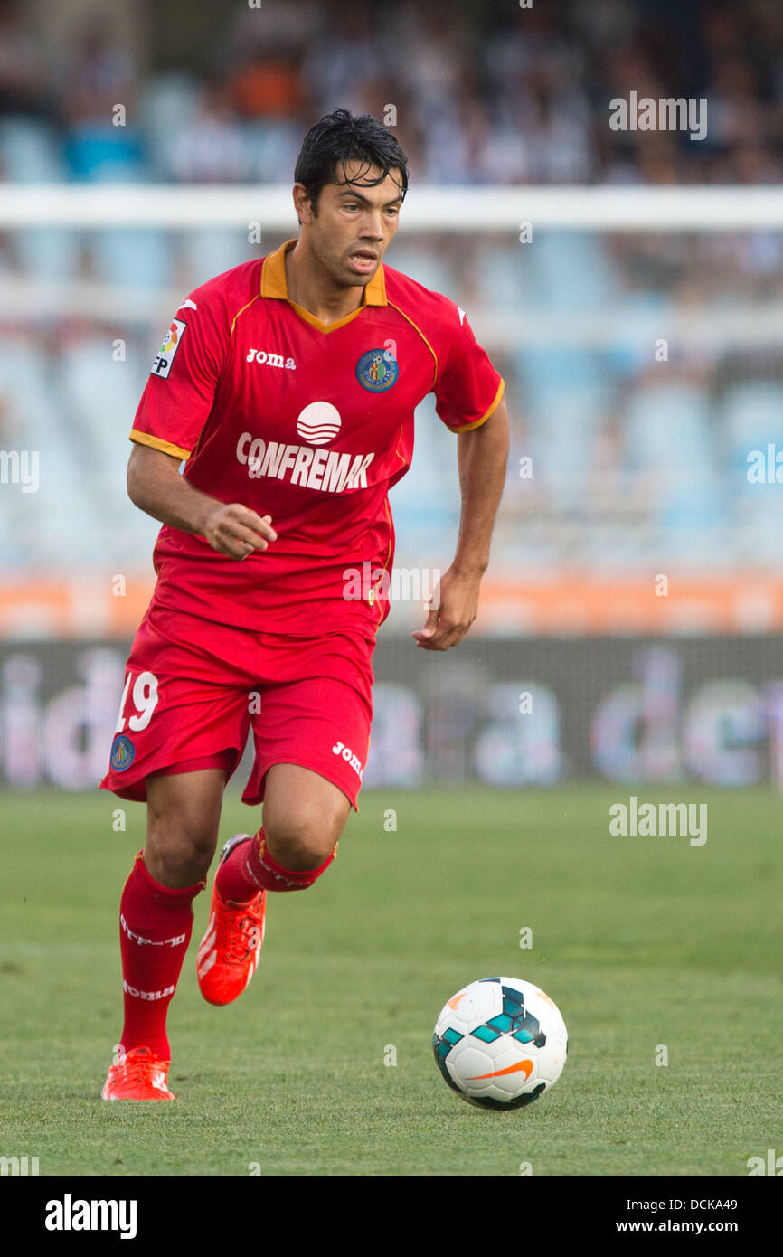 Miku (Getafe CF), AUGUST 17, 2013 - Football / Soccer : Spanish "Liga ...