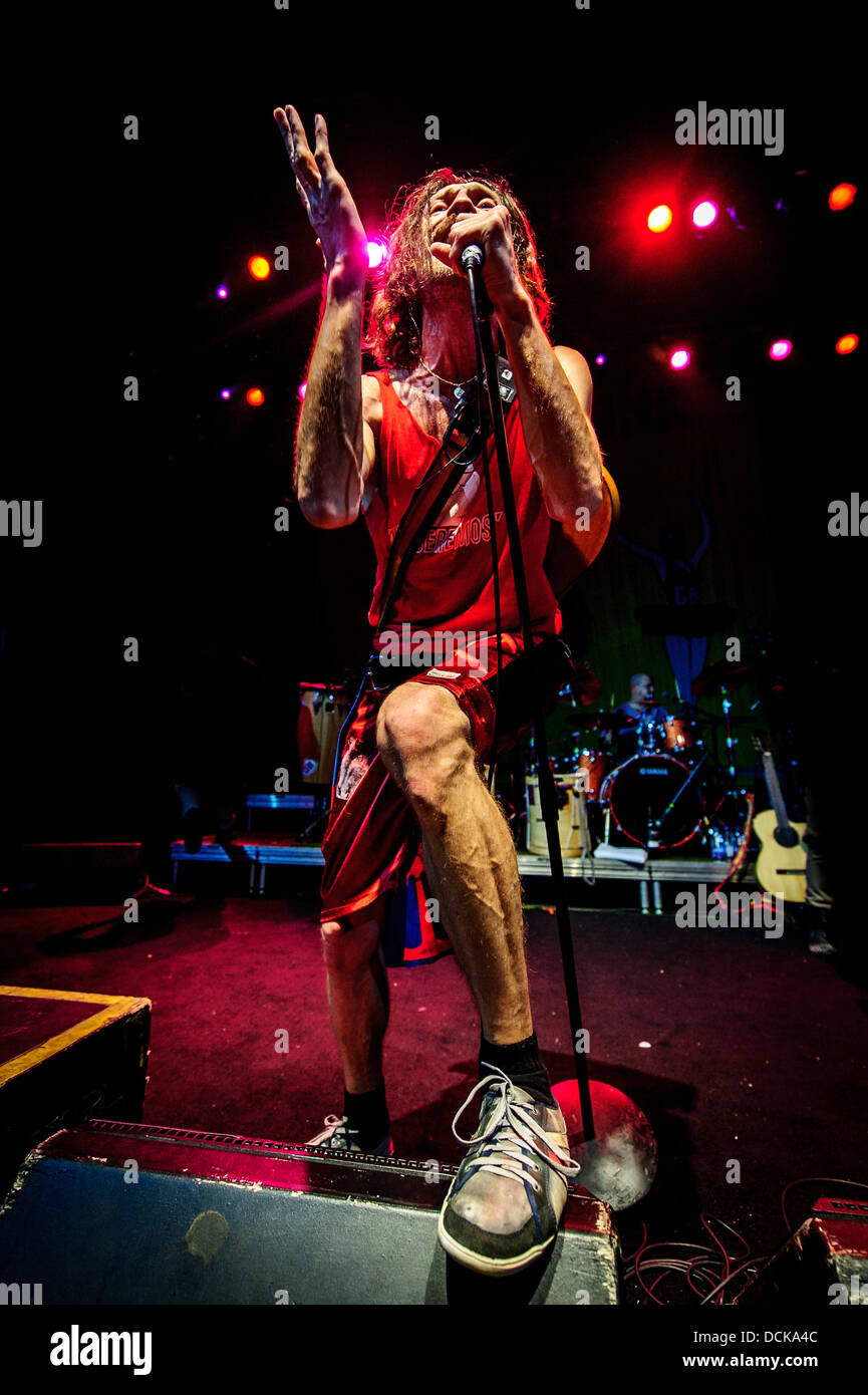 Toronto, Ontario, Canada. 19th Aug, 2013. Leader of American gypsy punk ...
