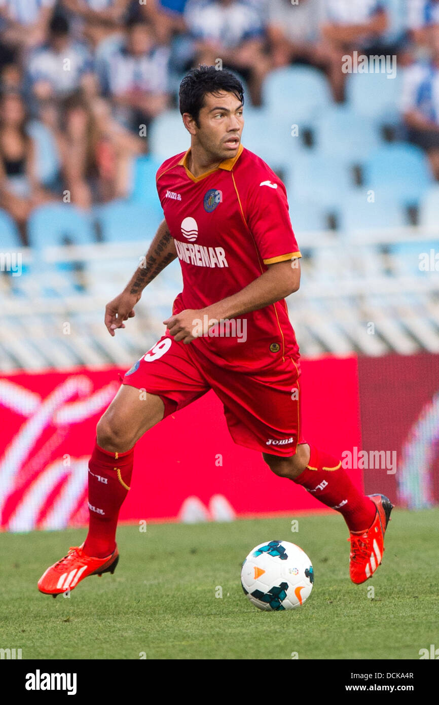 Miku (Getafe CF), AUGUST 17, 2013 - Football / Soccer : Spanish "Liga ...