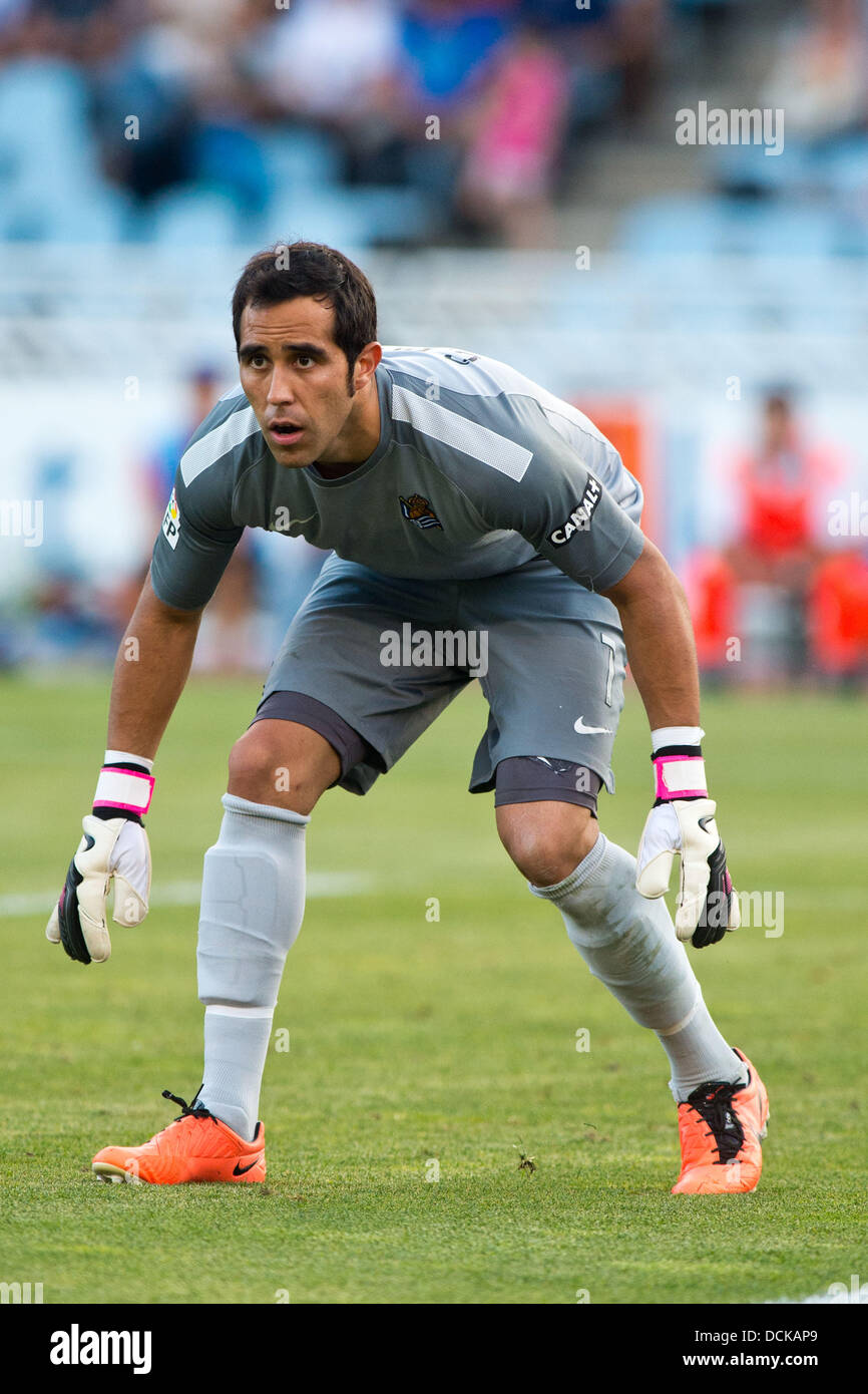 Caludio Bravo (Real Sociedad), AUGUST 17, 2013 - Football / Soccer ...