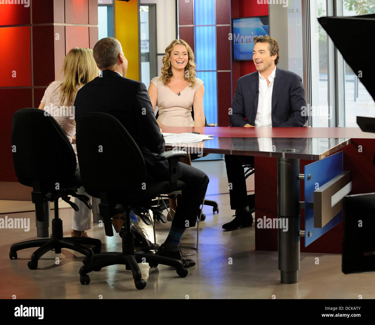Toronto, Canada. 19th Aug, 2013. The cast of KING & MAXWELL appearance ...