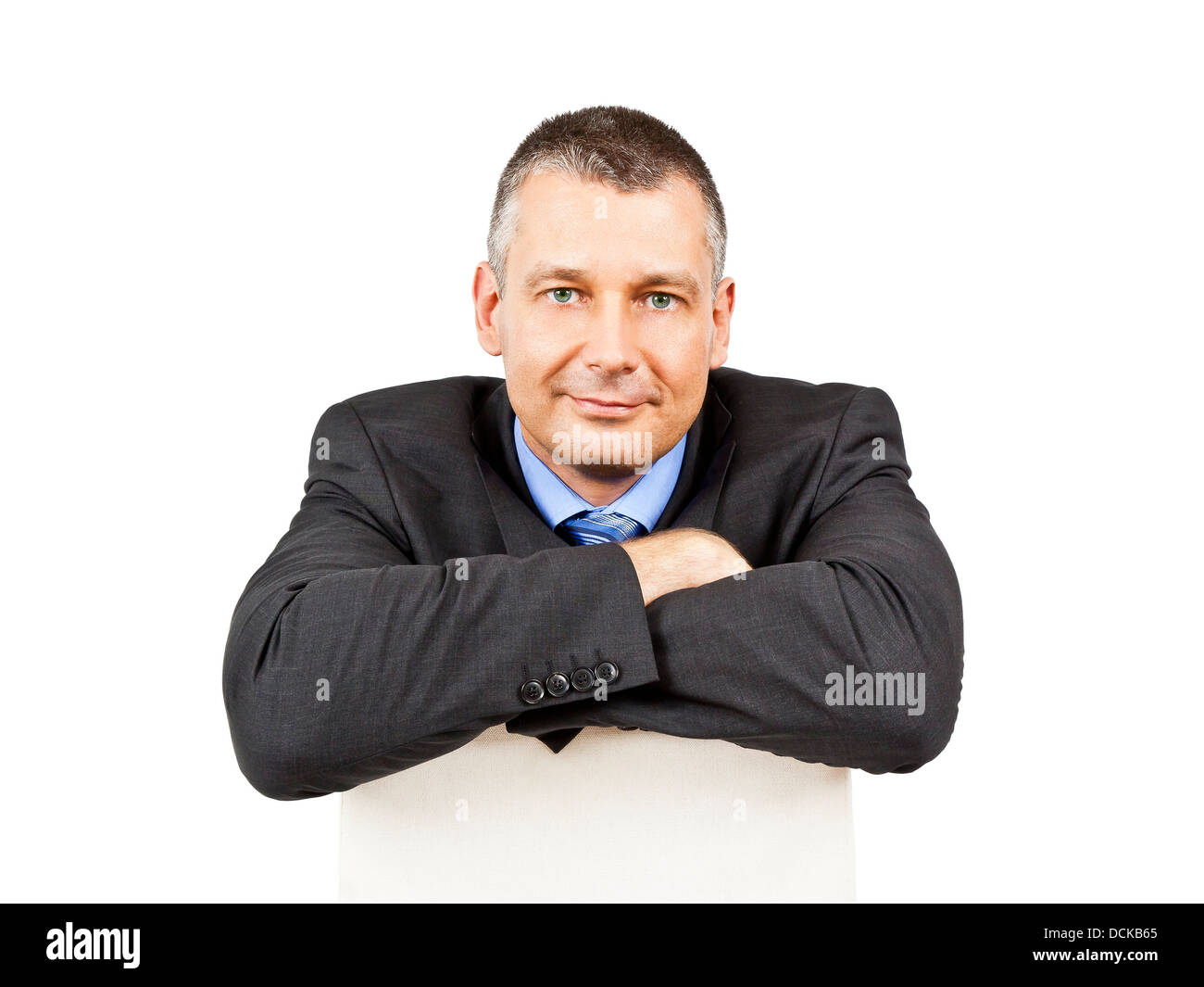business man sitting Stock Photo - Alamy
