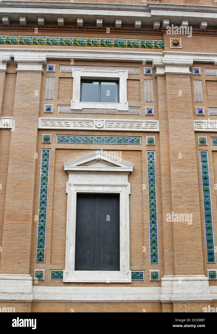 General view of the architecture of Rome buildings in Italy Stock Photo ...