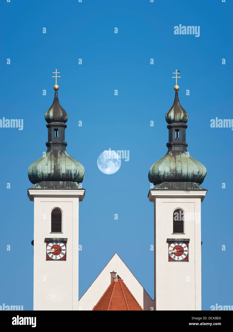 church of Tutzing Stock Photo - Alamy