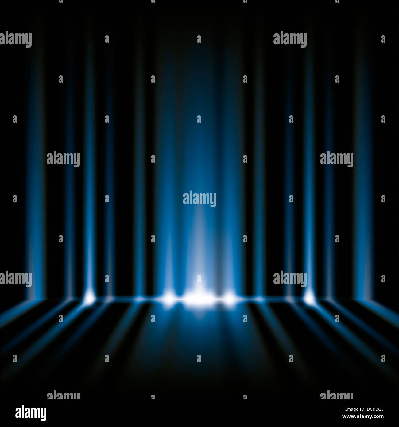 blue lights background Stock Photo - Alamy
