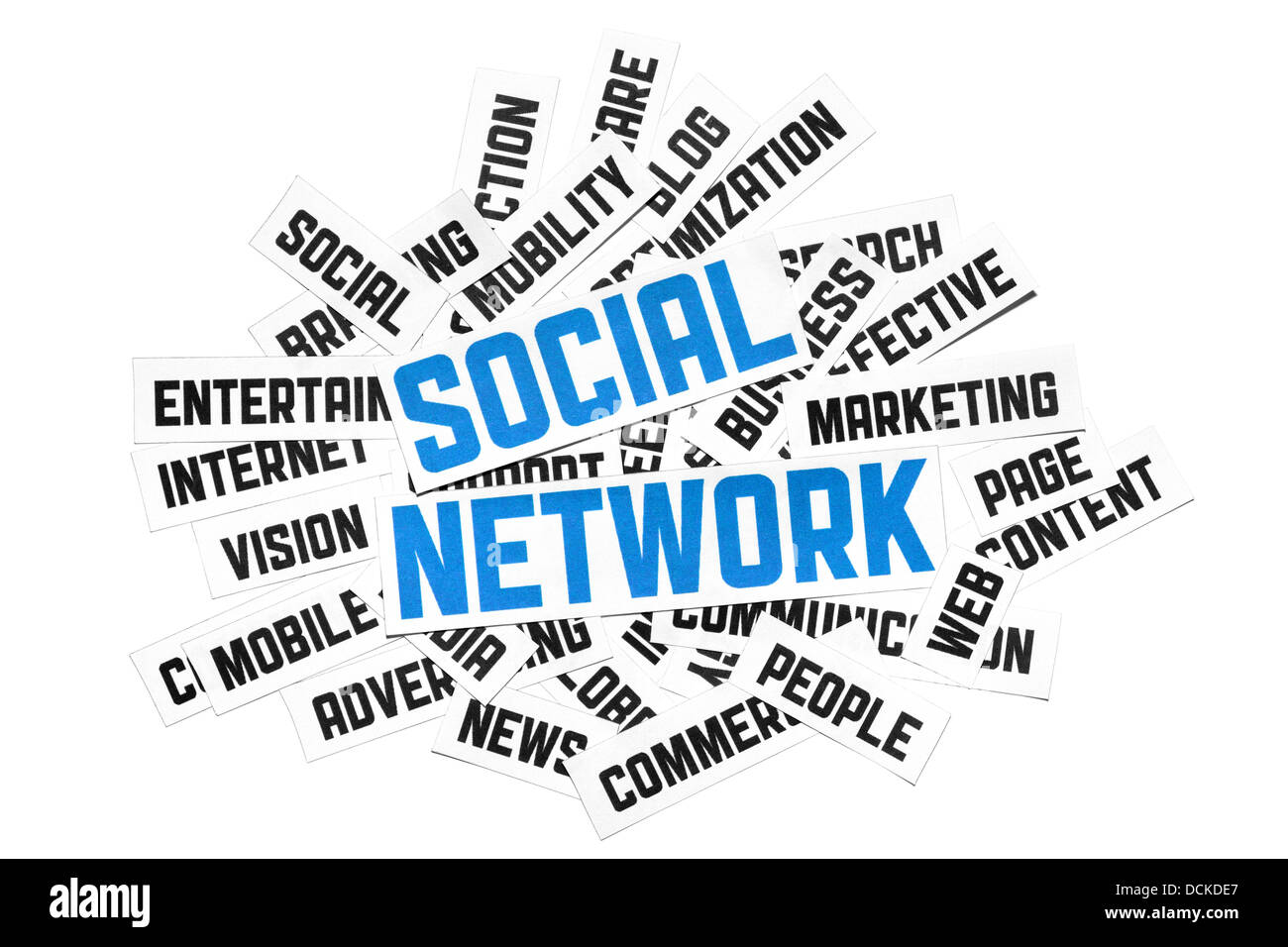 Social Network Sign Stock Photo - Alamy
