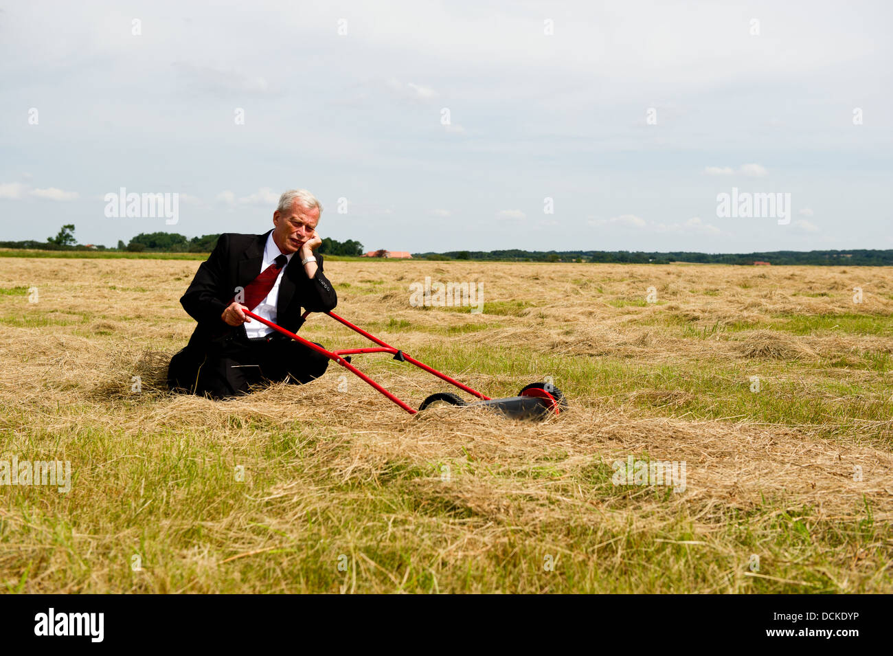Reaping the rewards Stock Photo - Alamy