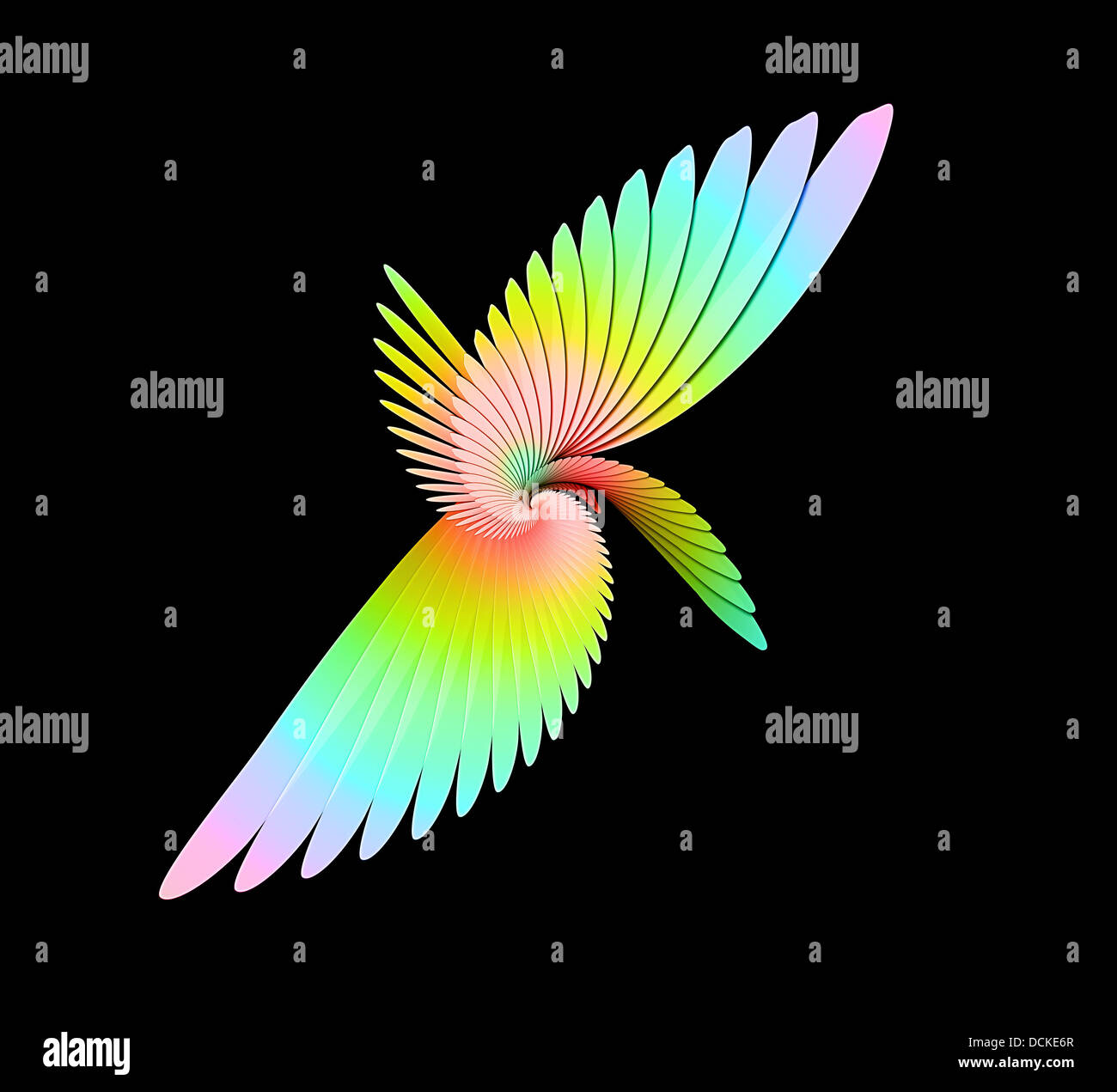 Abstract colorful birds Stock Photo - Alamy