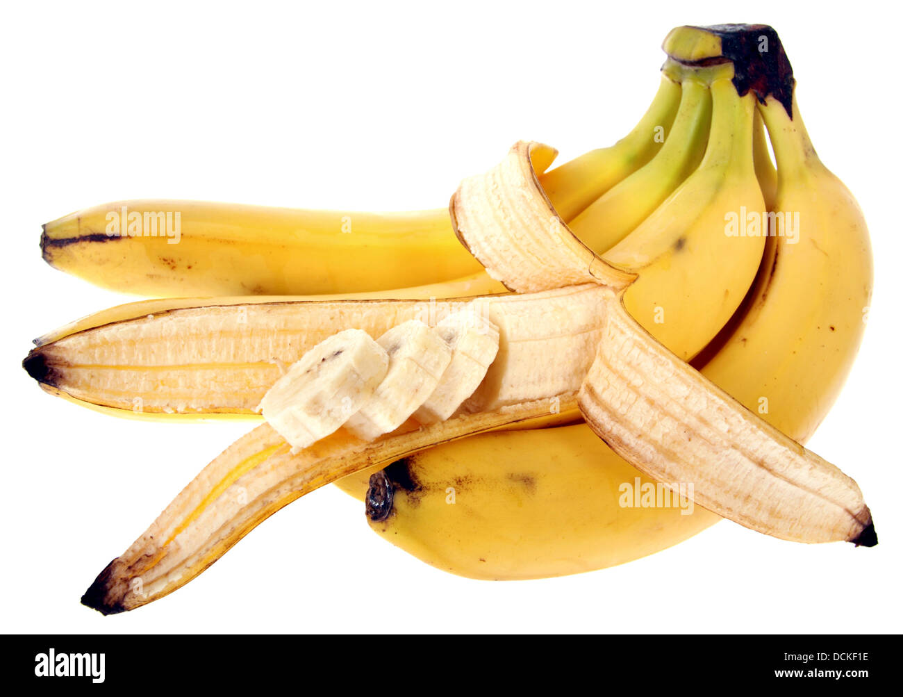 Banana cross section Cut Out Stock Images & Pictures - Alamy