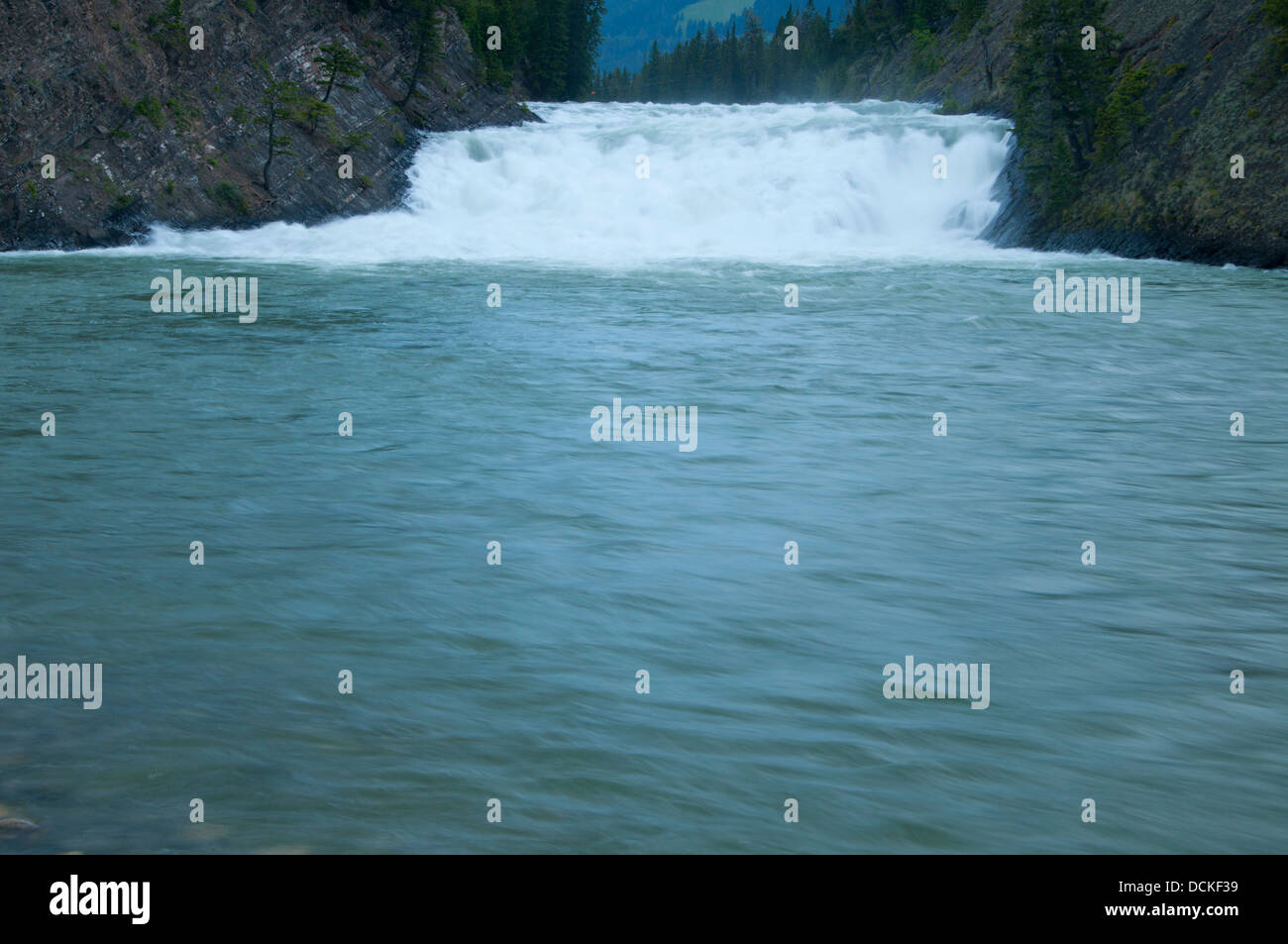 Bow Falls, Banff National Park, Alberta, Canada Stock Photo - Alamy
