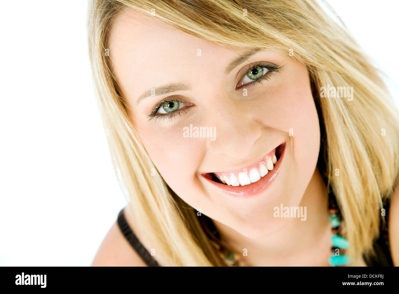 woman face smiling Stock Photo - Alamy
