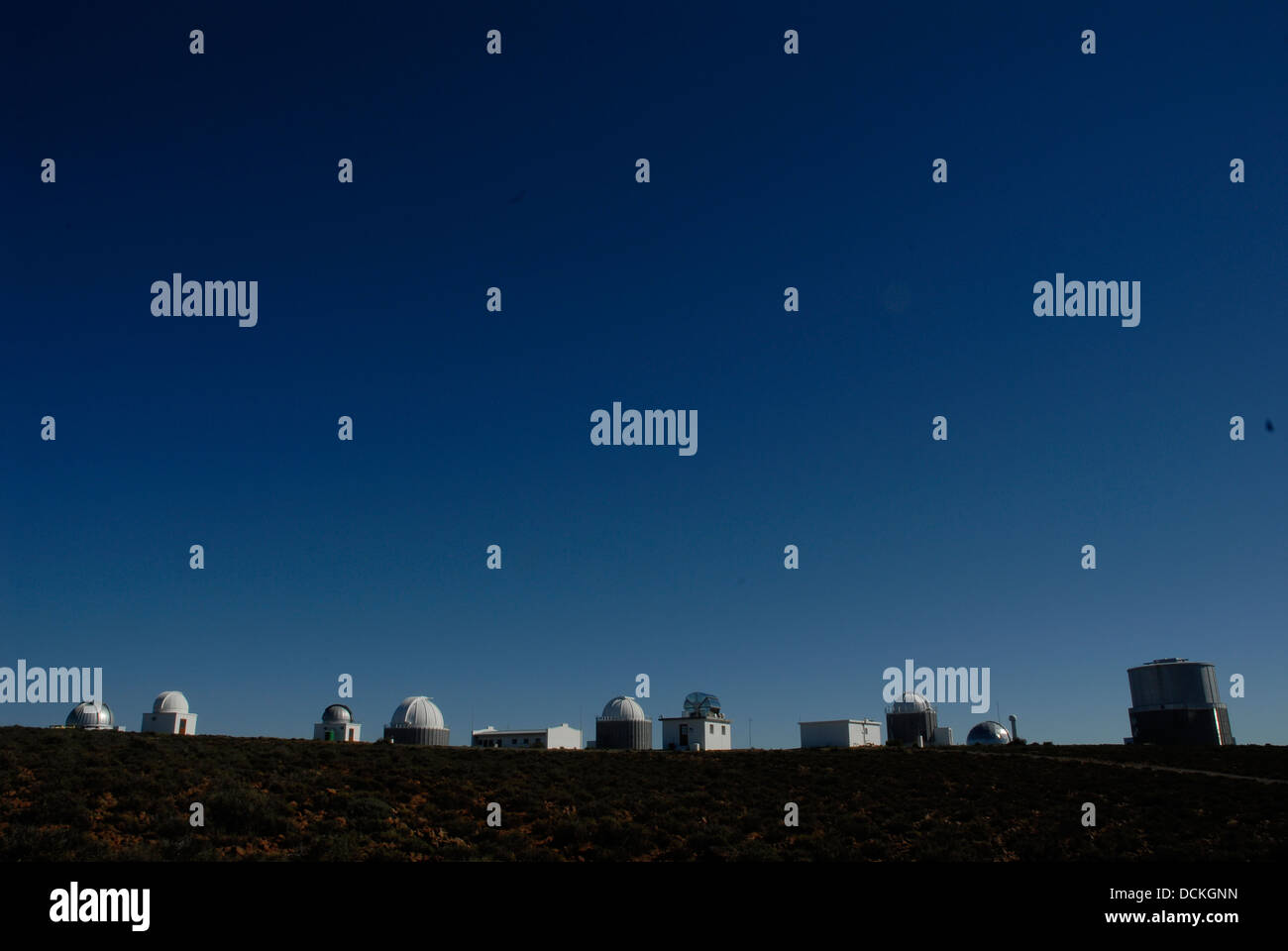 South Africa. 2008.Sutherland in the Karoo. The SAAO's observatory near ...