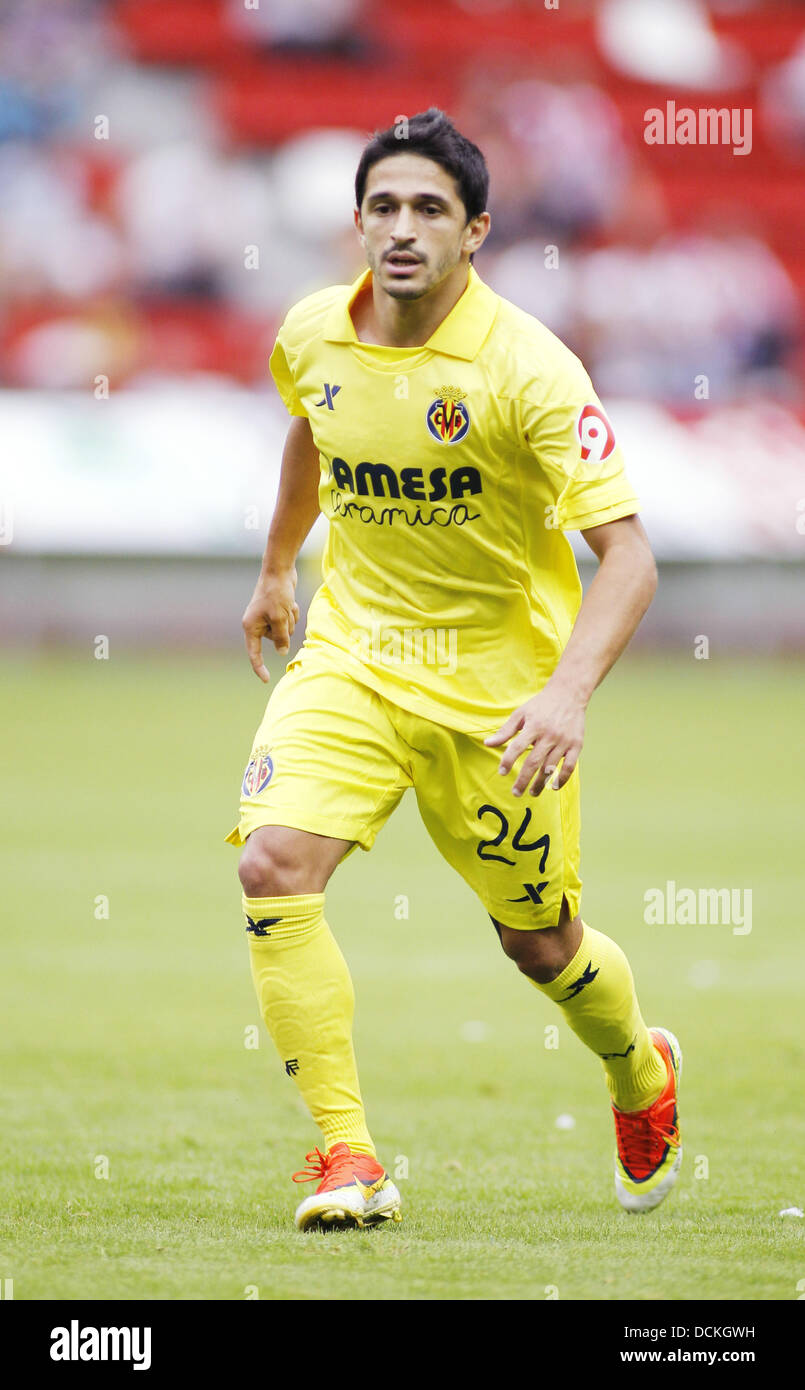 Jonathan Pereira (Villarreal), AUGUST 11, 2013 - Football / Soccer ...