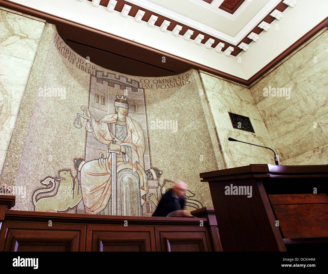 Historic Courtroom High Resolution Stock Photography and Images - Alamy