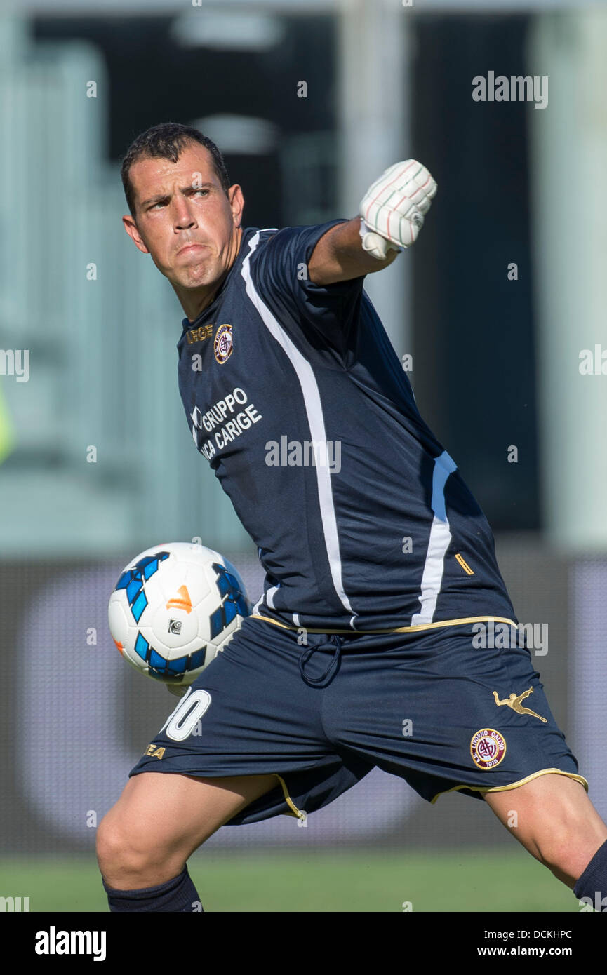 Luca Mazzoni (Livorno), AUGUST 17, 2013 - Football / Soccer : Coppa ...