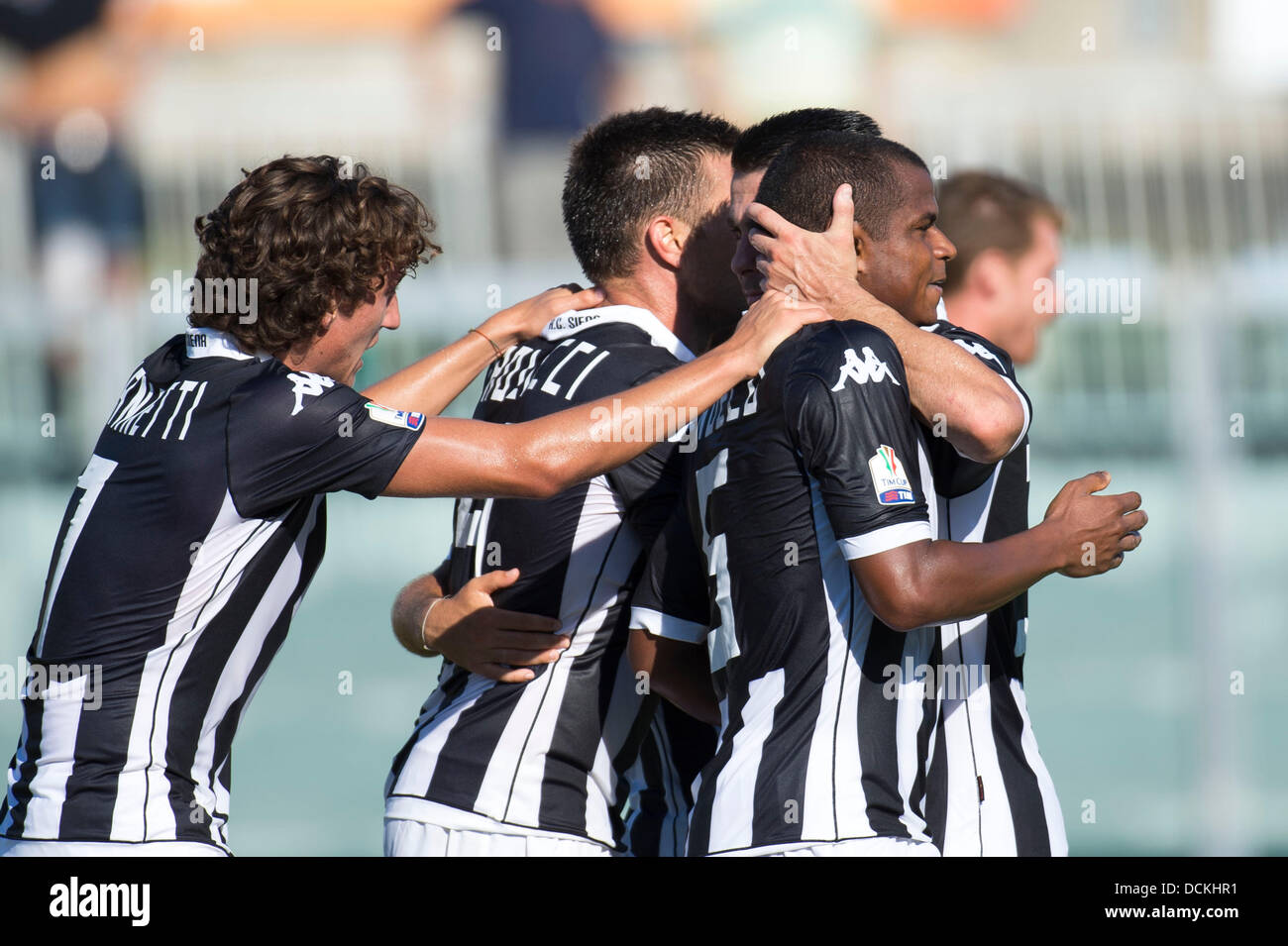 Siena team group, AUGUST 17, 2013 - Football / Soccer : Angelo of Siena ...