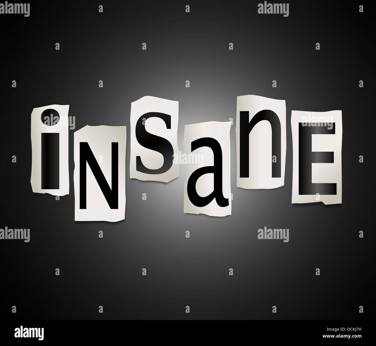 Mentally deranged insane hi-res stock photography and images - Alamy