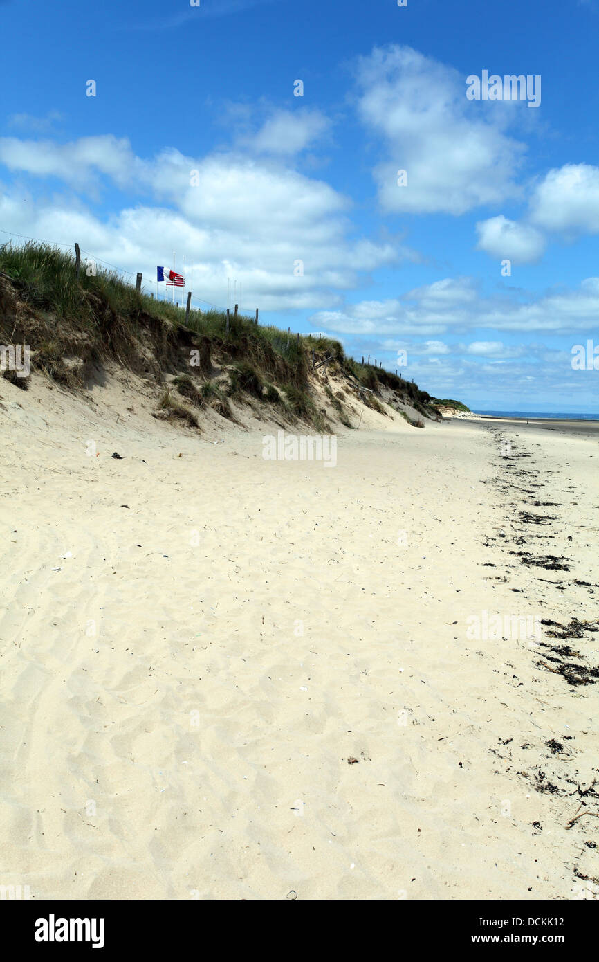 Utah Beach today, Operation Overlord, Normandy, France. D-Day Stock ...