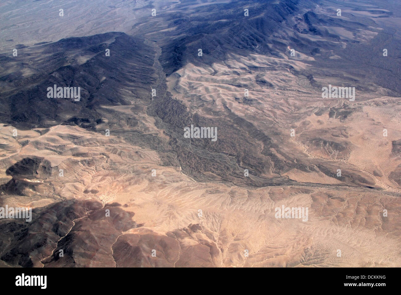 Desert the top view Stock Photo - Alamy