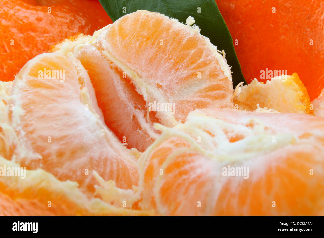 Slice ripe tangerine on hi-res stock photography and images - Alamy